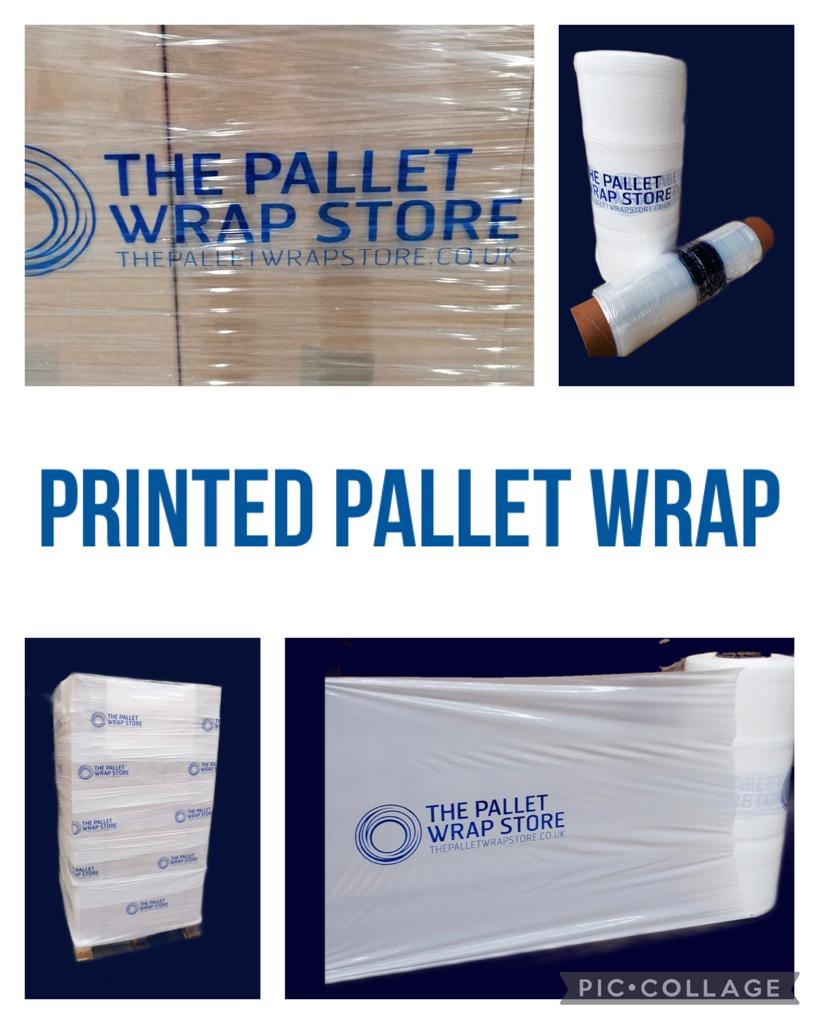 Custom Printed Mini Wrap - Clear - The Pallet Wrap Store